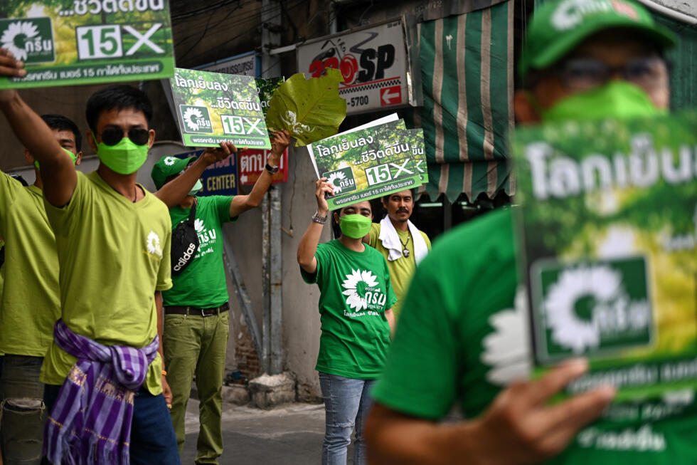 Thailand chokes on pollution but greens struggle to be heard in election