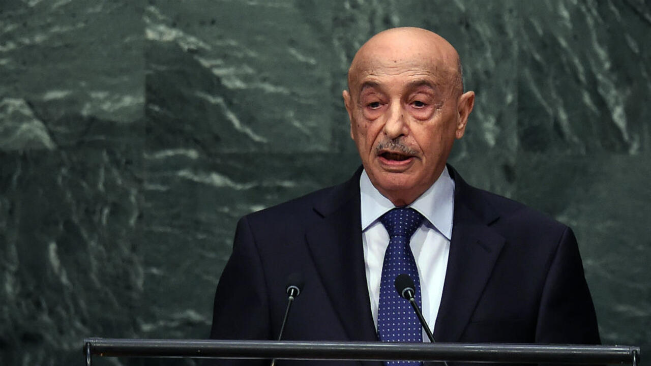 Rival Libyan parliament chiefs meet, reject UN peace deal