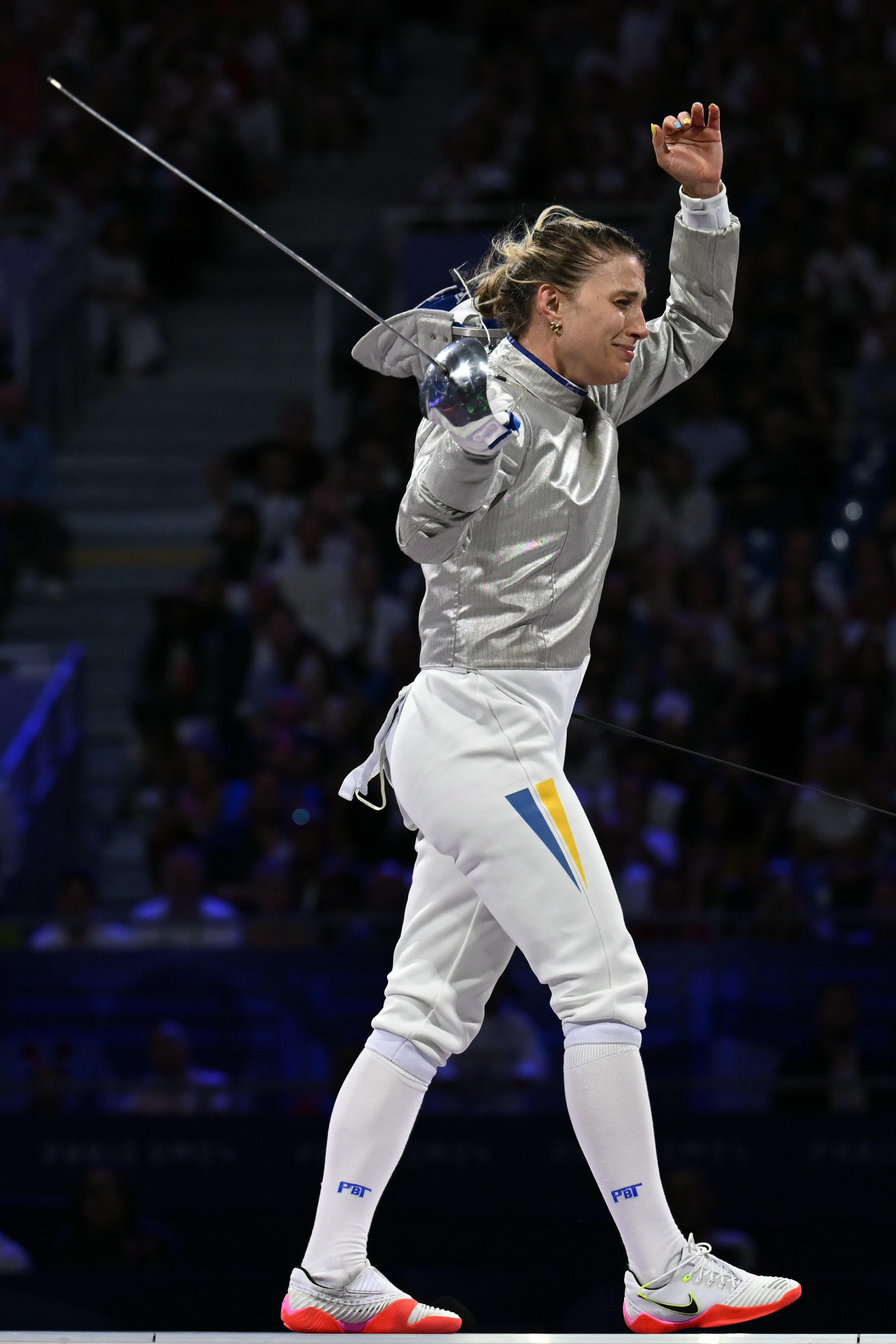 'It's for Ukraine': Kharlan celebrates special Olympic bronze