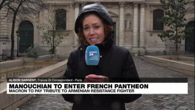 France inducts Resistance hero Manouchian into Panthéon - France 24
