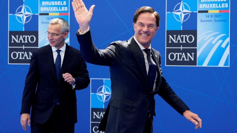 Mark Rutte, primer ministro de Países Bajos, se encamina hacia la ...