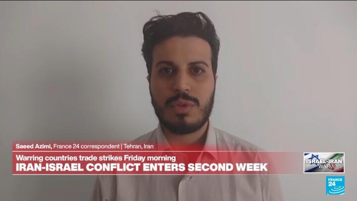 Israel conducts 'intense attack' on Iranian city on Caspian Sea - France 24