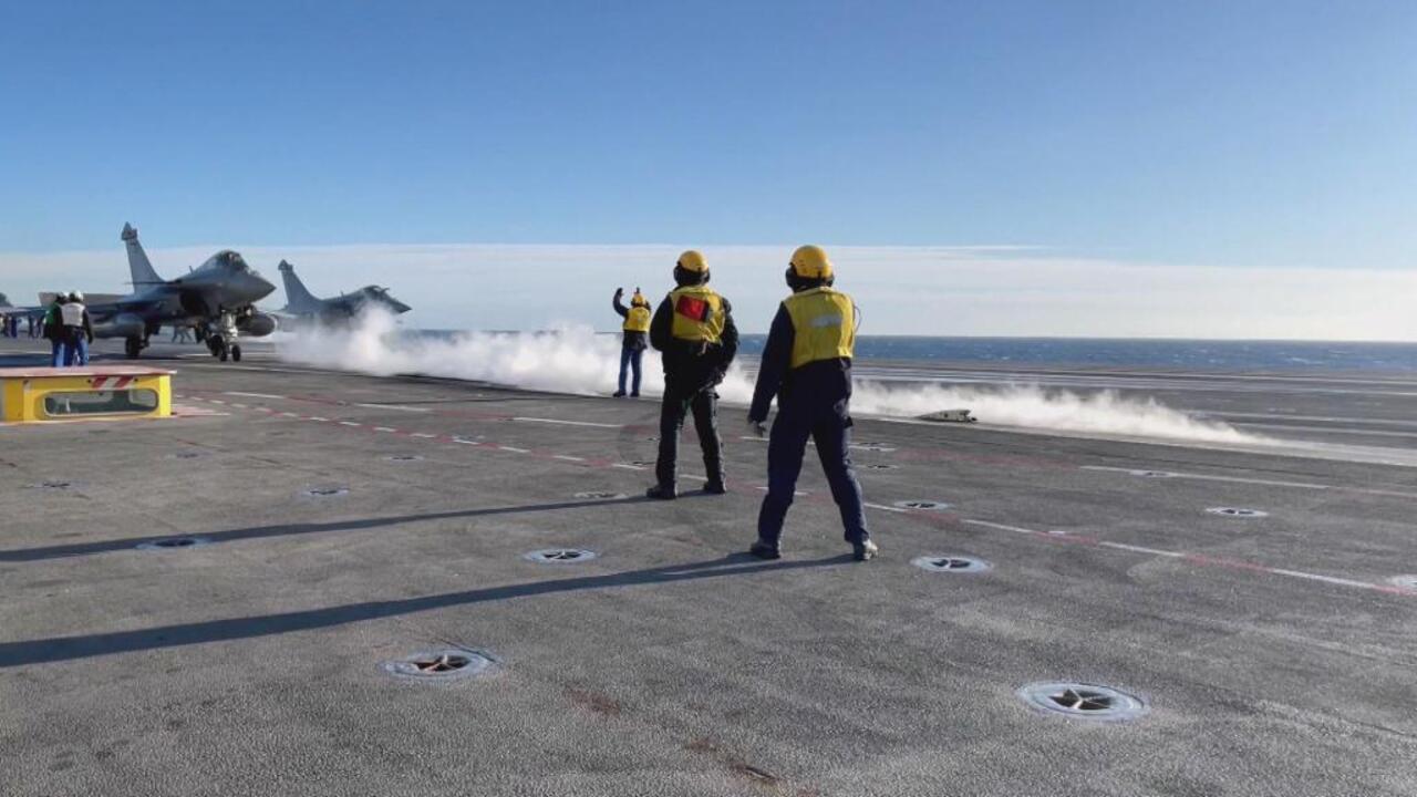 Polaris 21, a high-intensity combat exercise on board Charles de Gaulle ...