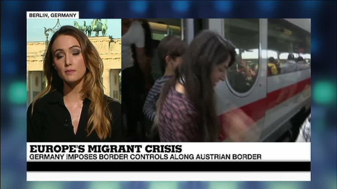 Germany introduces 'temporary' border controls amid record refugee influx