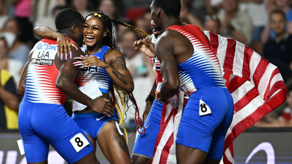 Mondiaux d'athlétisme: Lyles et Richardson en feu sur les relais 4x100 m