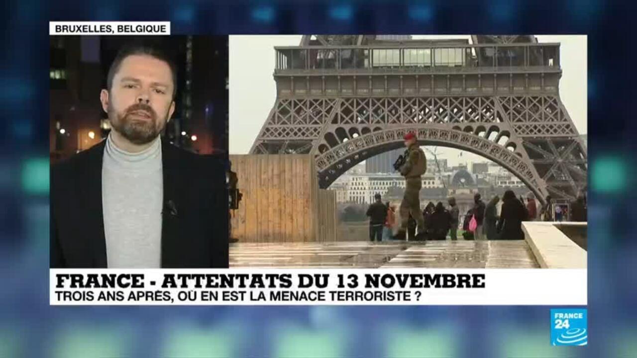 13 Novembre: Trois ans après, où en est la menace terroriste? - France 24