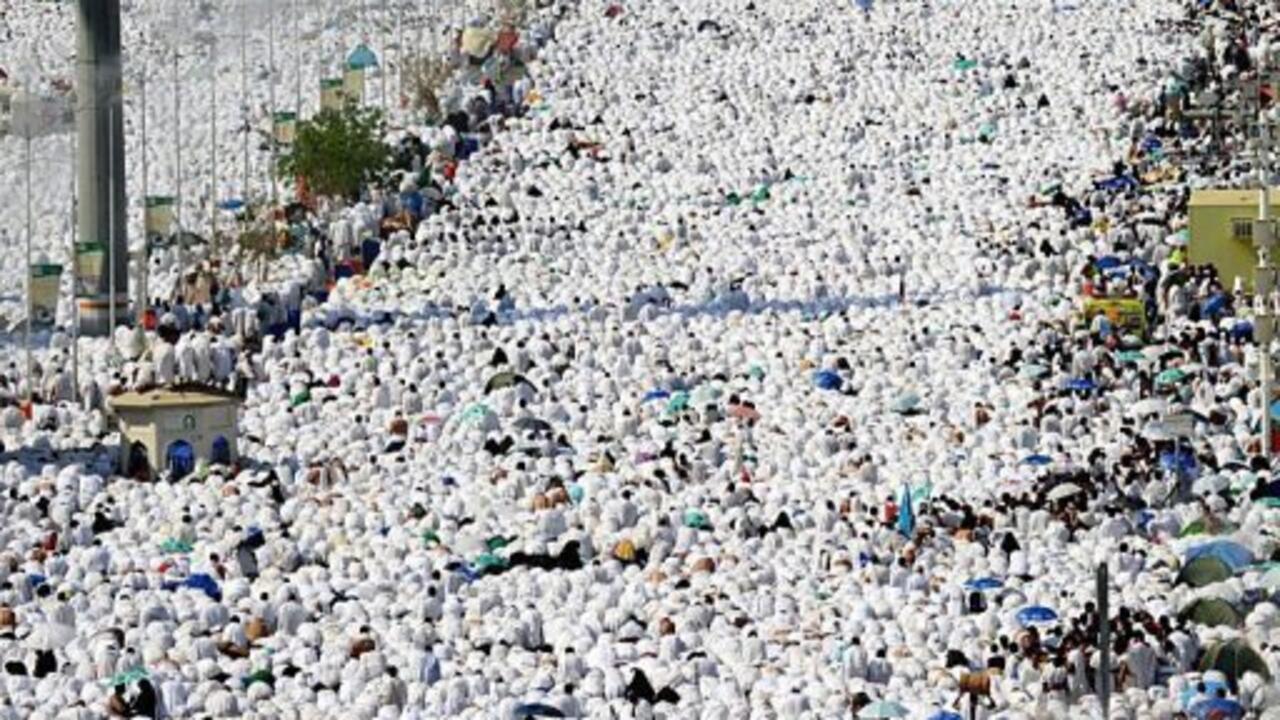 Hajj pilgrims gather for Eid al Adha, the Feast of Sacrifice