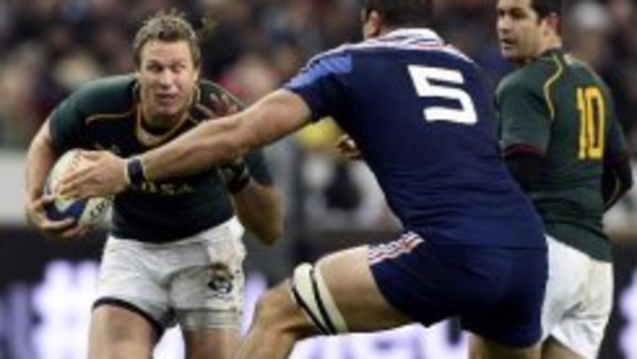 South Africa beats France to end rugby tour on top
