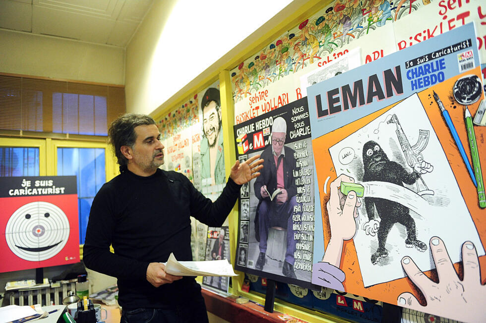 Erdogan tilda caricatura de "vil provocación"; revista turca desmiente ...