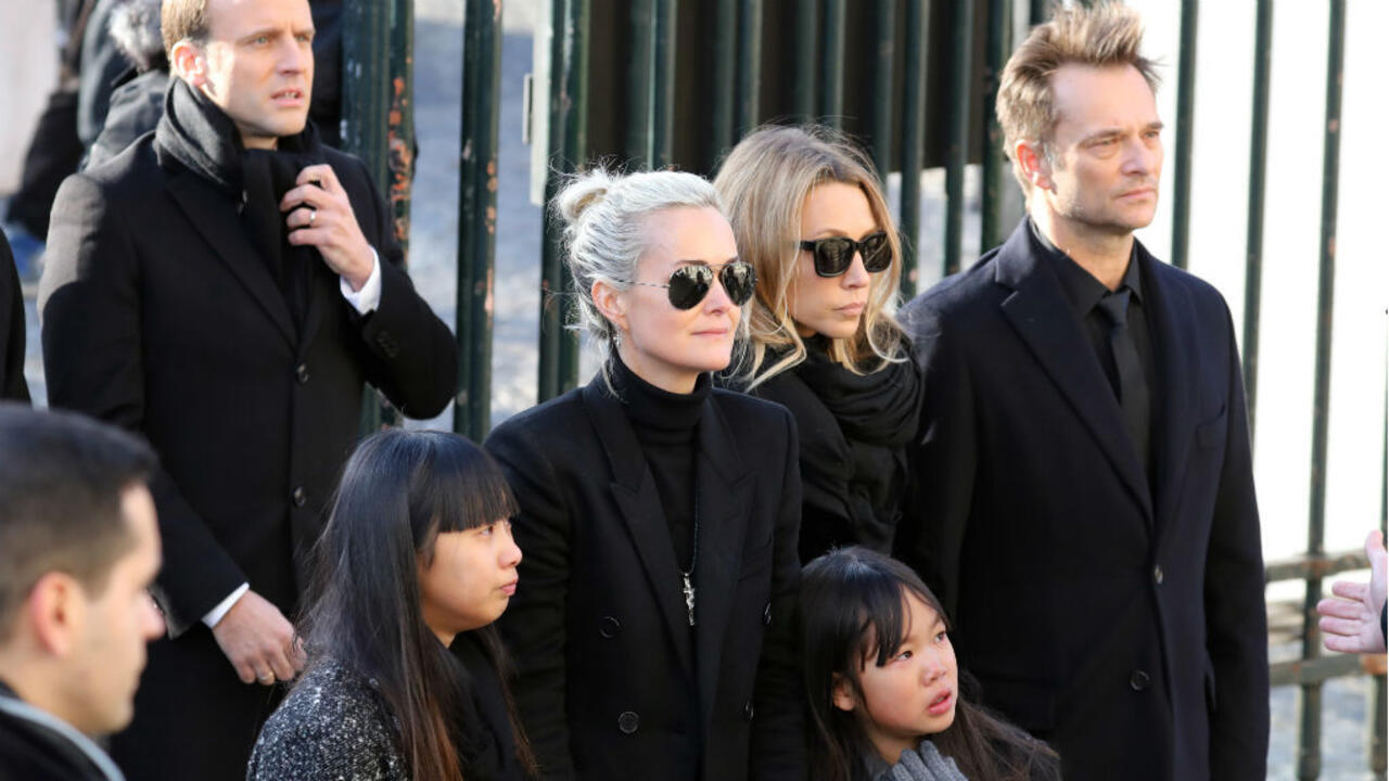 Johnny Hallyday’s adult children fight for a piece of his estate