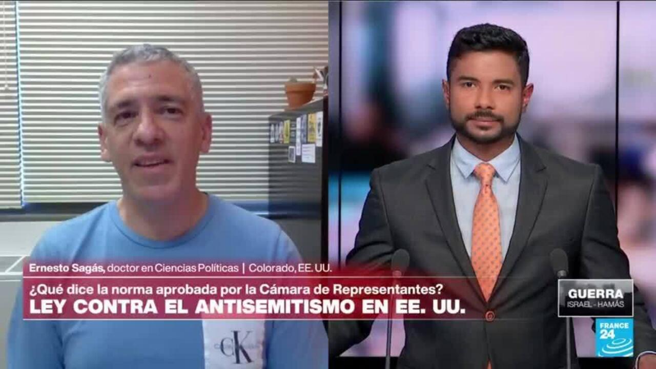 Ernesto Sagás: 'Es poco probable que la ley contra el antisemitismo pase en el Senado de EE. UU ...