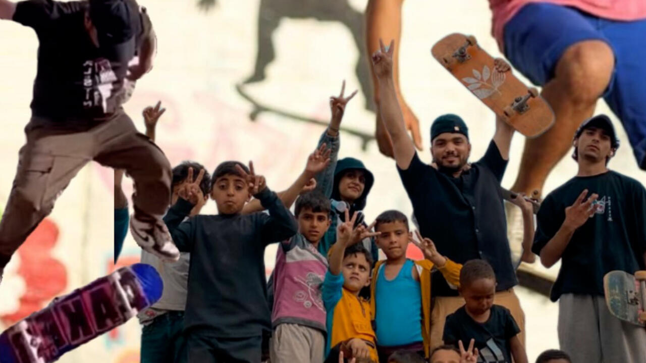 Rajab’s Ramp: A skateboarder’s call from a starving Gaza - France 24