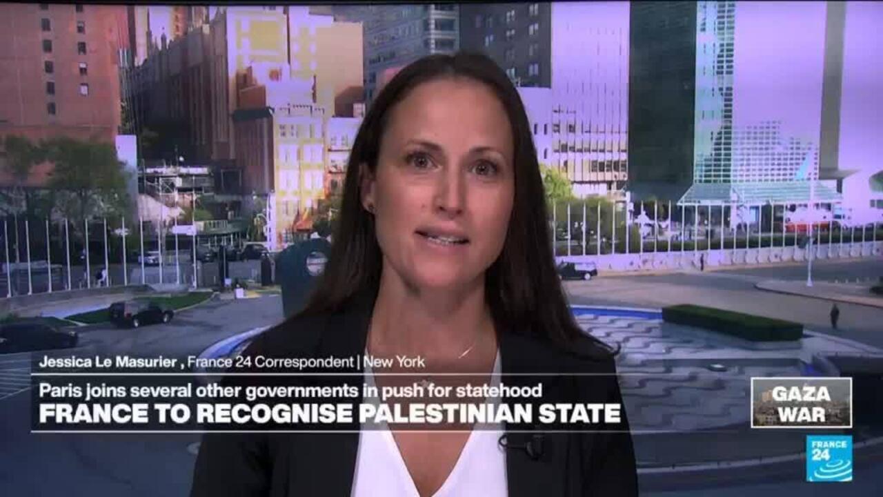 France to recognise Palestine at the UN two-state solution conference - France 24