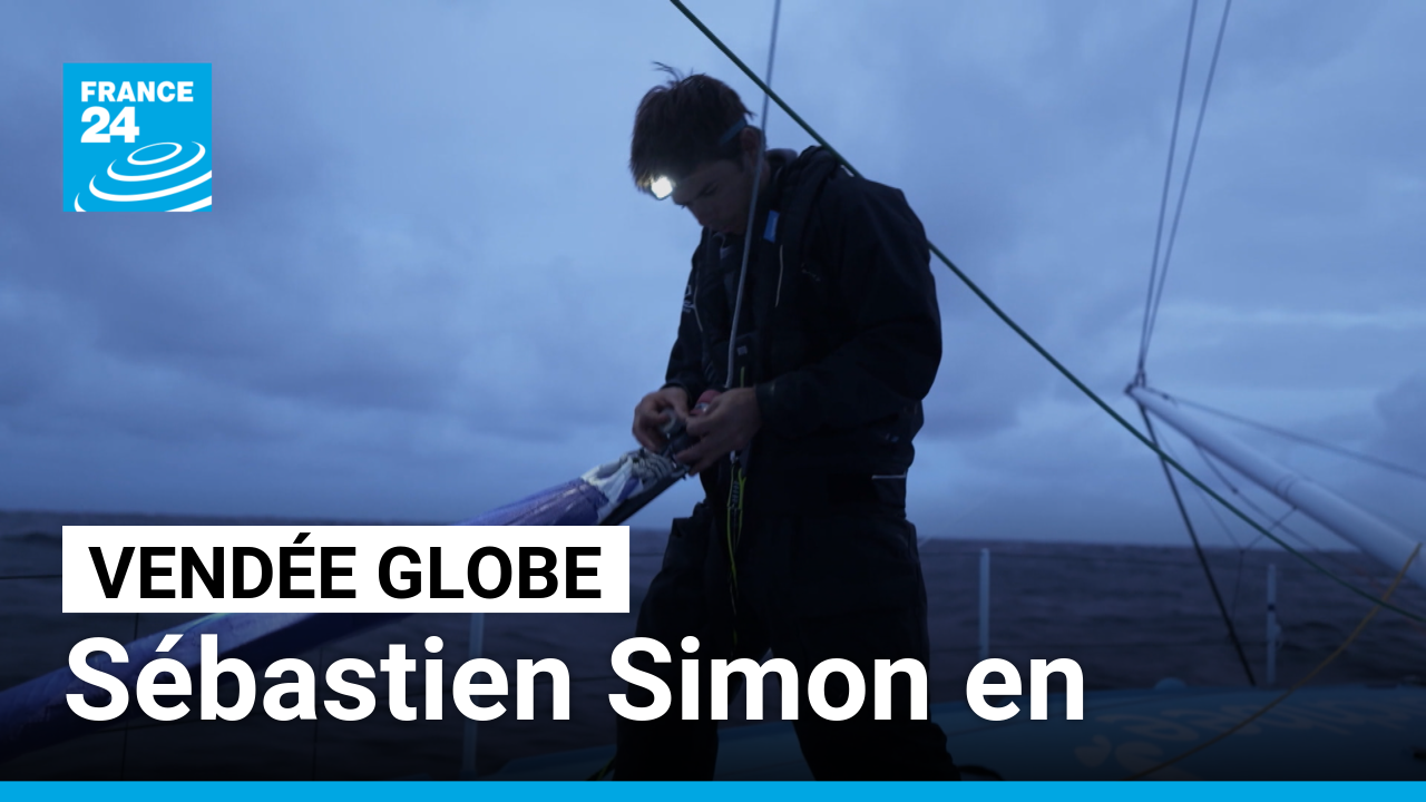 Vendée Globe : Sébastien Simon maintient la cadence à la 3ème place ...