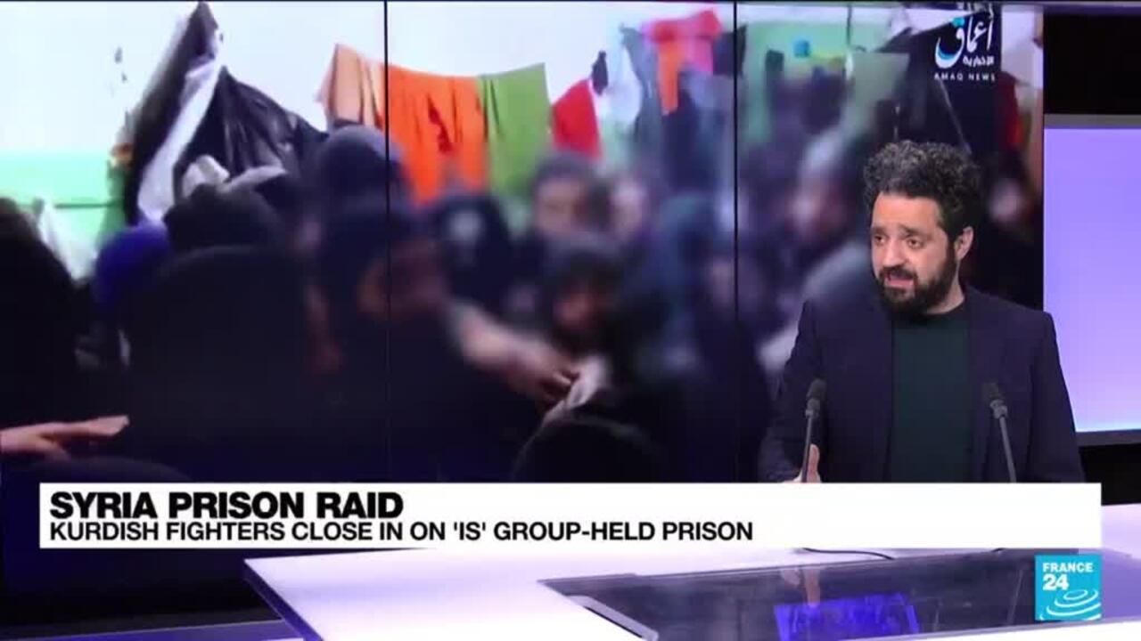 Syria prison raid: Kurdish fighters close in on 'IS' group-held prison ...