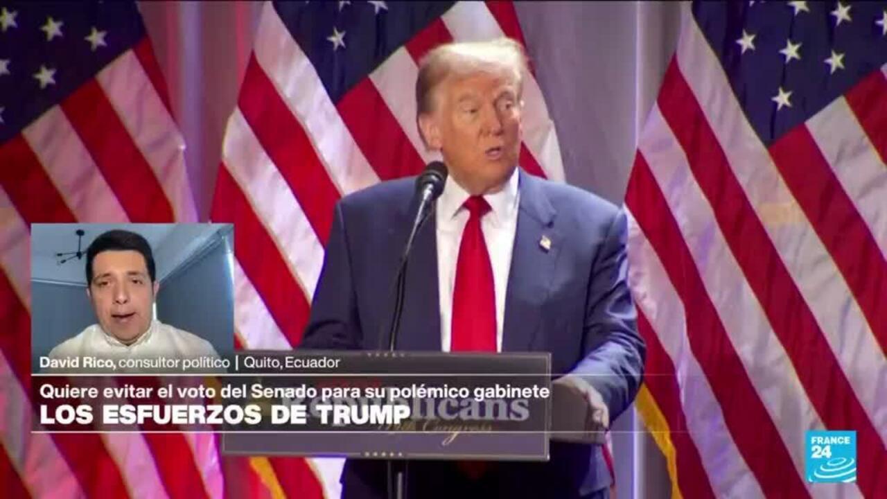 David Rico: “Lo que busca Trump al agilizar designación gabinete es ...