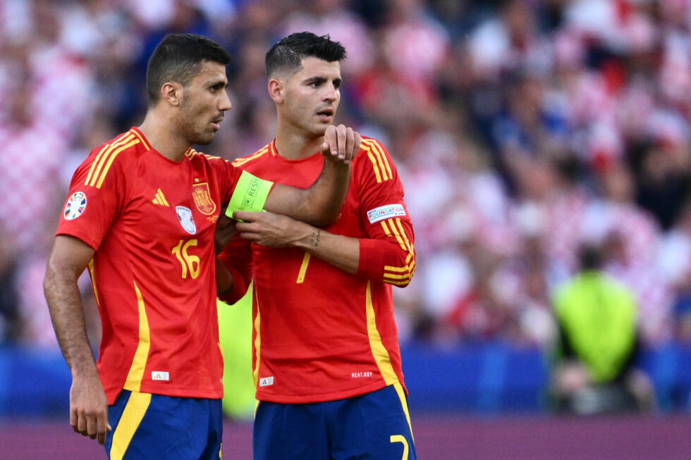 Reliable Rodri the rock behind Spain's sparkling Euros