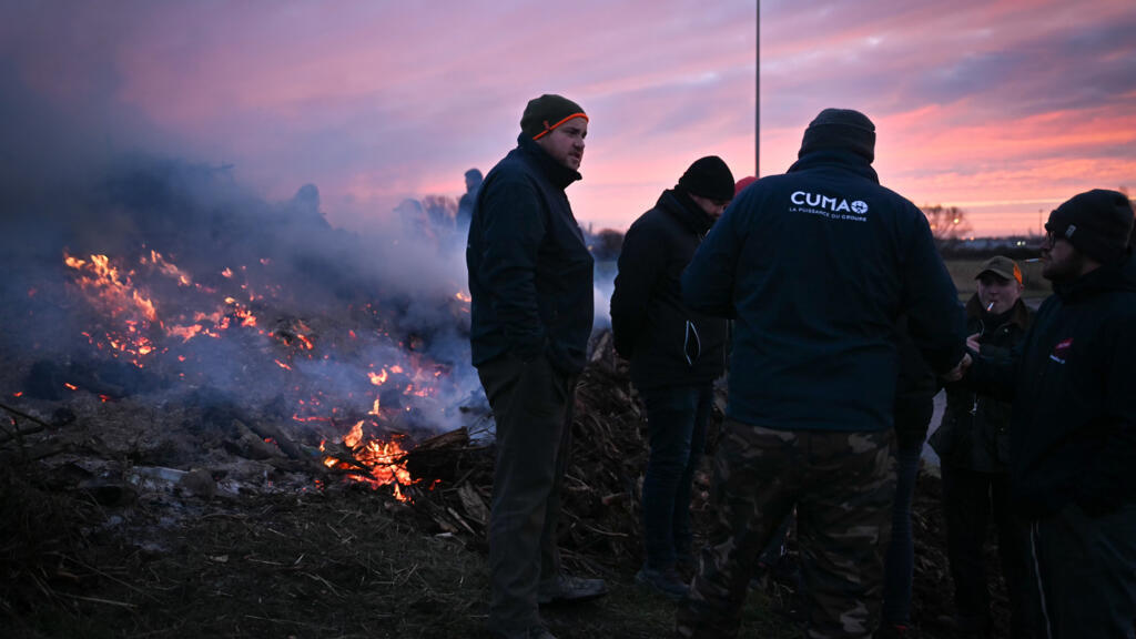 Accord UE-Mercosur: barrage filtrant d'agriculteurs au port du Havre