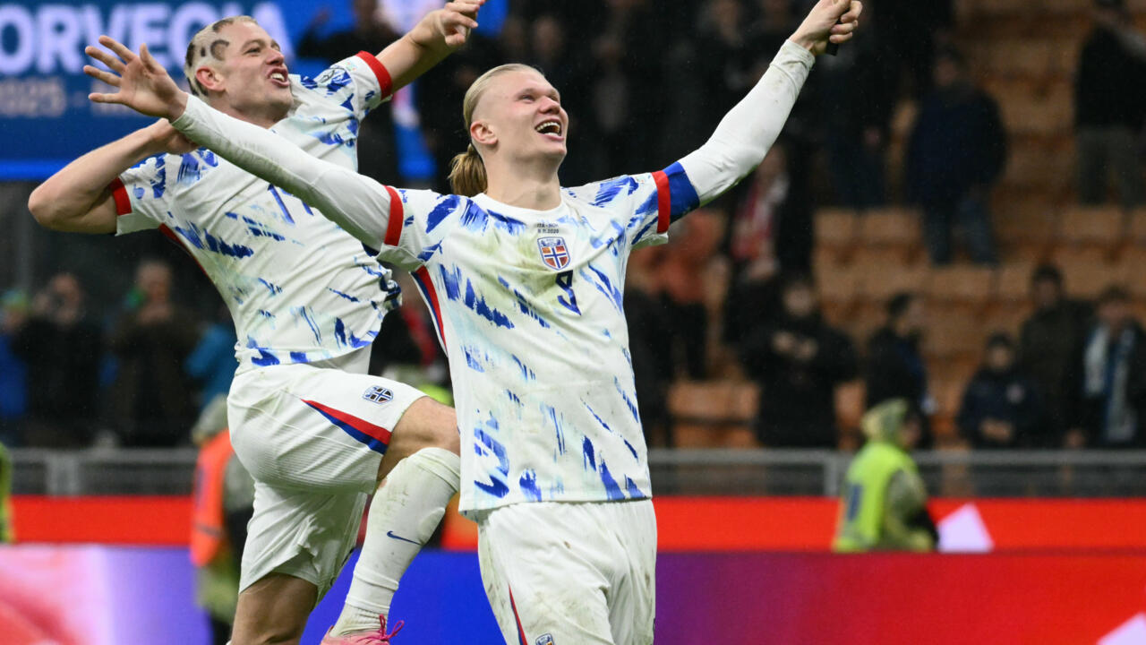 Mondial-2026: la Norvège empoche son billet, l'Italie encore en barrages