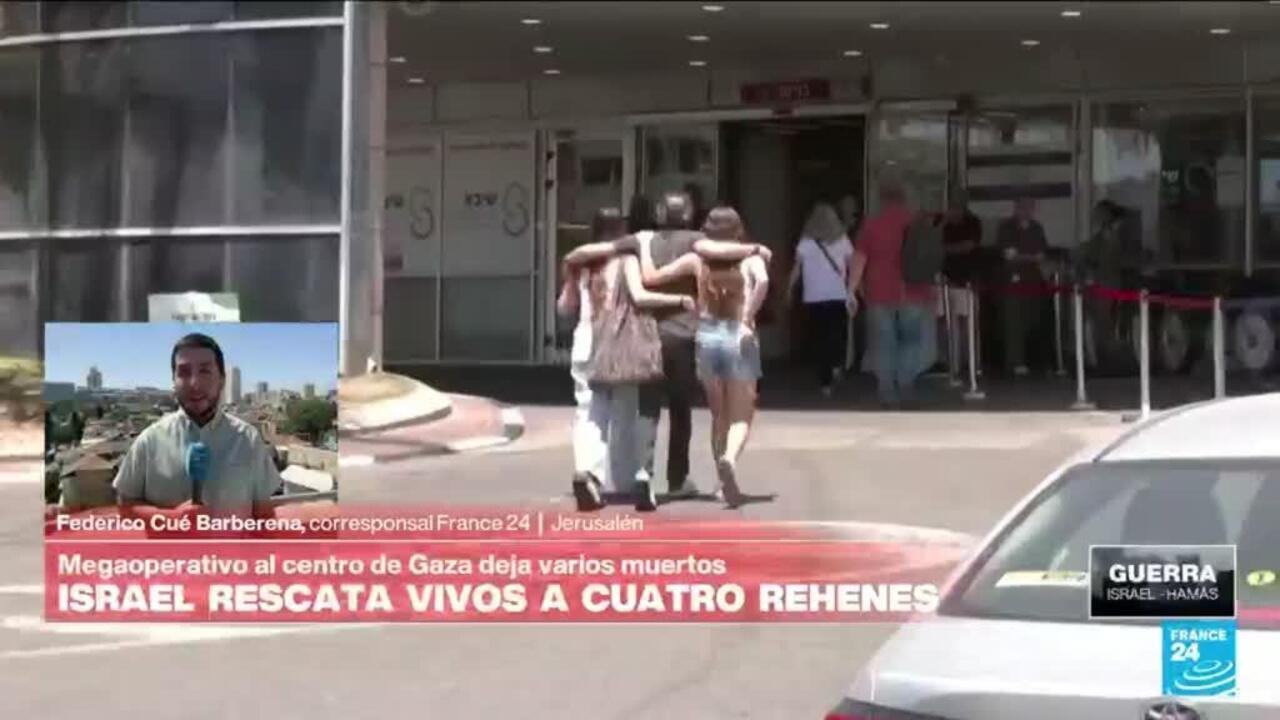 Informe desde Jerusalén: Israel rescata a cuatro rehenes en Gaza; la misión causa múltiples ...