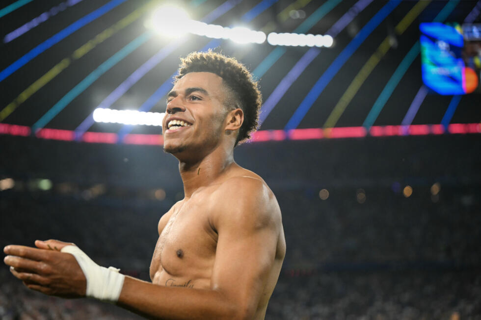 Teenager Doue caps dream season by starring in PSG's Champions League ...