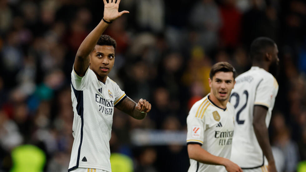 Rodrygo strikes again as Madrid catch Girona with Granada win