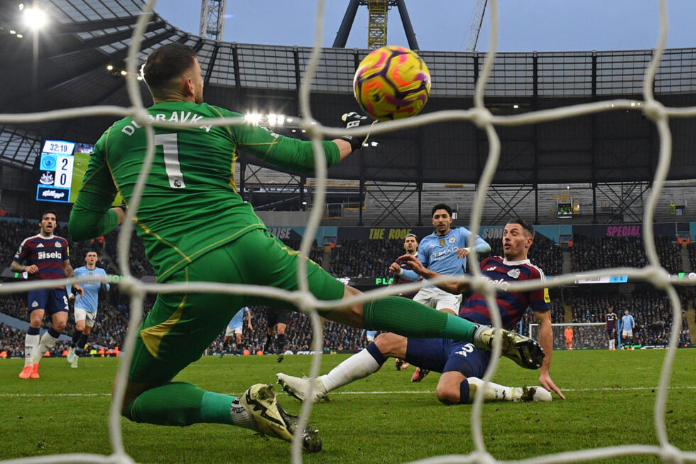 Marmoush hat-trick lifts Man City into Premier League top four