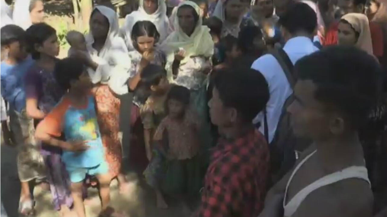 Video: 'We are scared to live here', says Rohingya resident in Rakhine ...