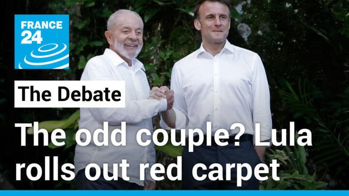 The odd couple? Lula rolls out red carpet for Macron in Brazil state ...