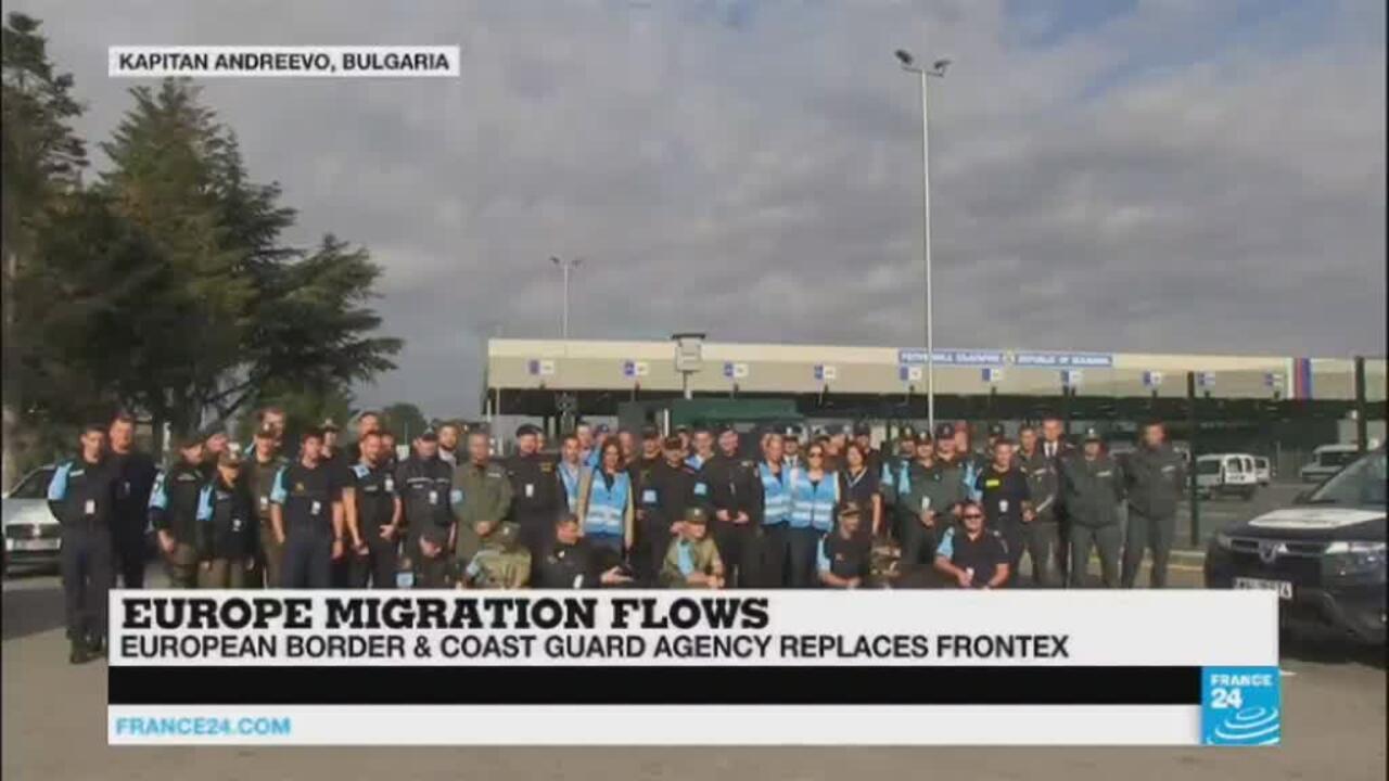 EU launches new border force to stem migrant flow