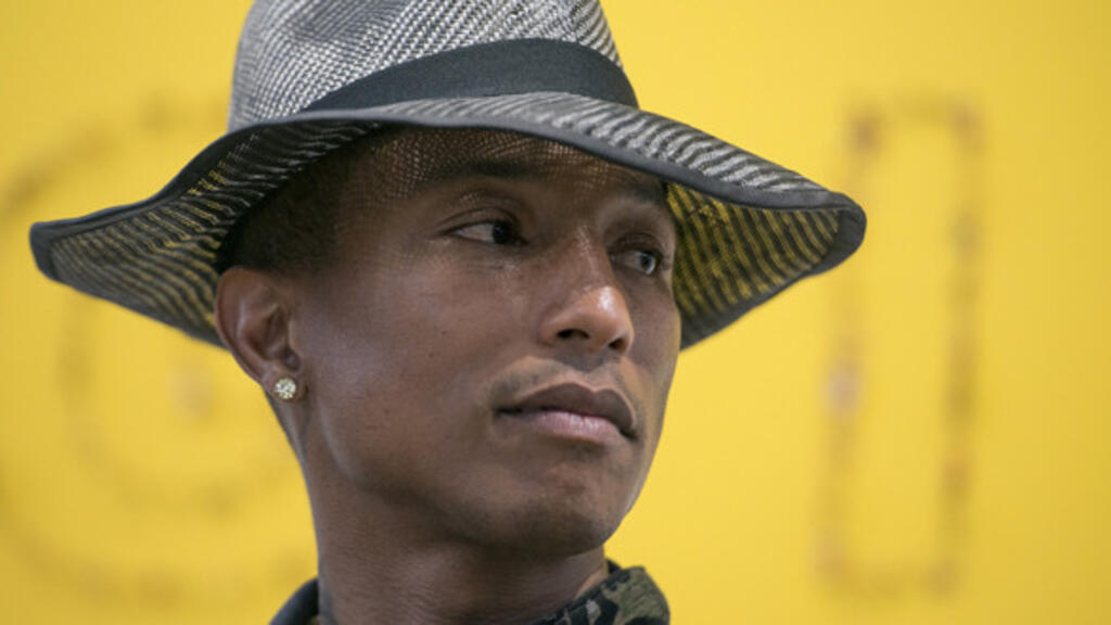 Pharrell Williams turns hand to ‘feminist’ art in Paris