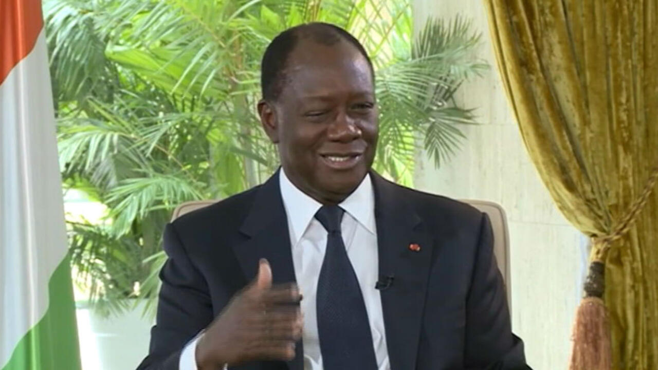 Alassane Ouattara : "Mon objectif est d'être élu dès le premier tour"