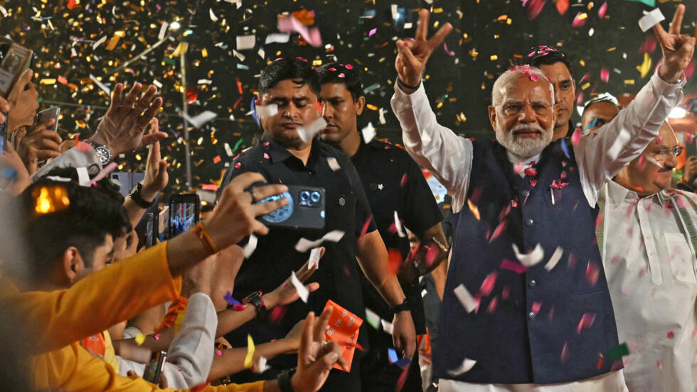 Modi-led alliance wins India's general election
