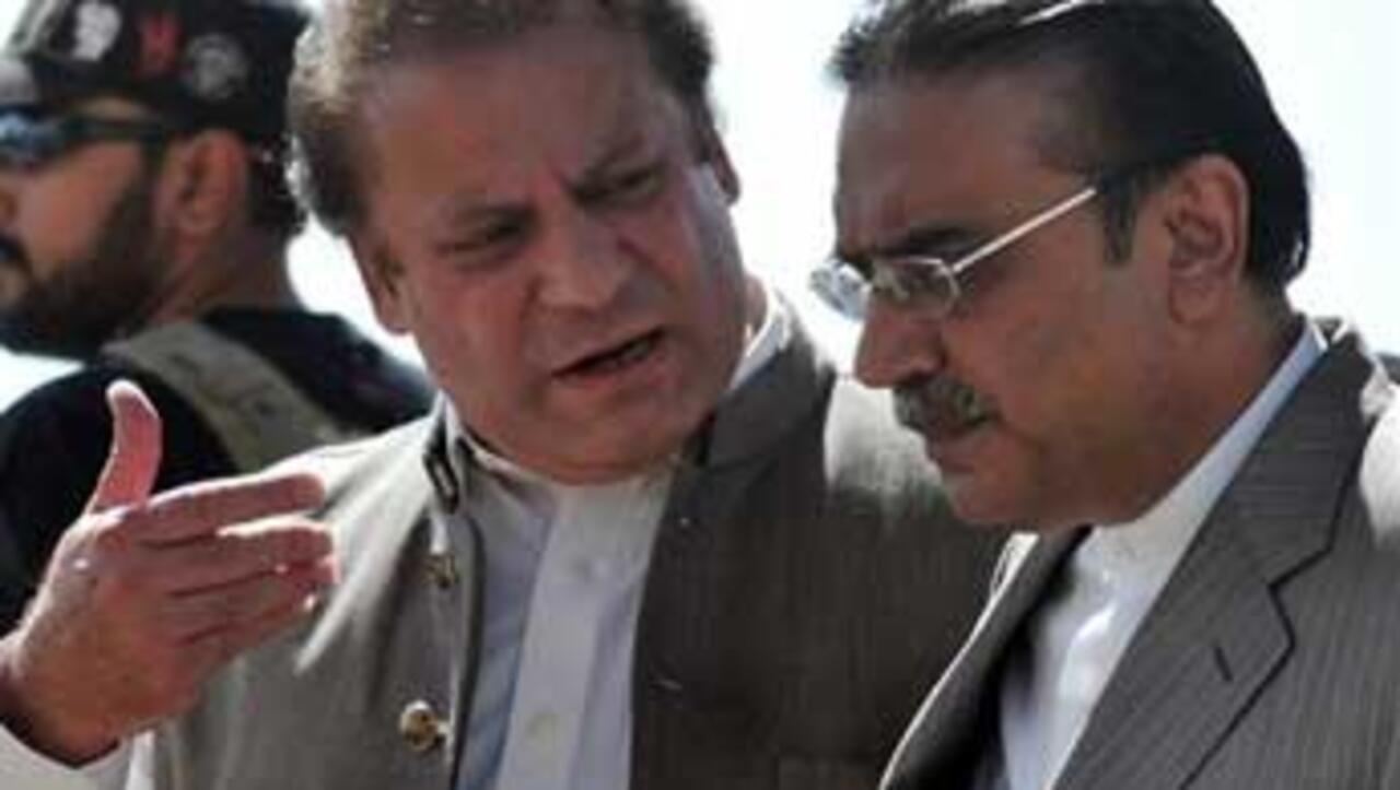 Sharif, Zardari in crisis talks over Pakistani judges