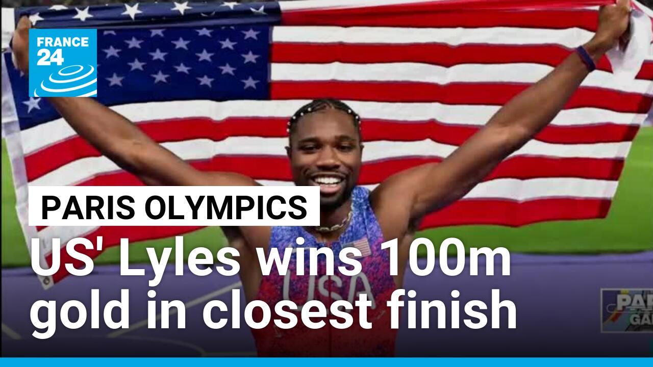 Lyles wins Olympic 100m gold in closest finish in modern history ...