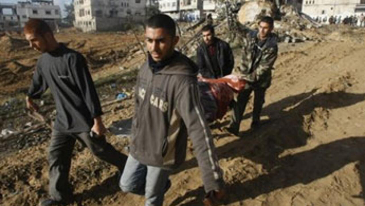 Dozens of bodies pulled from Gaza rubble