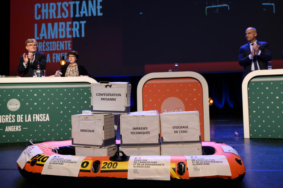 Le céréalier et patron de l'agroalimentaire Arnaud Rousseau prend la ...