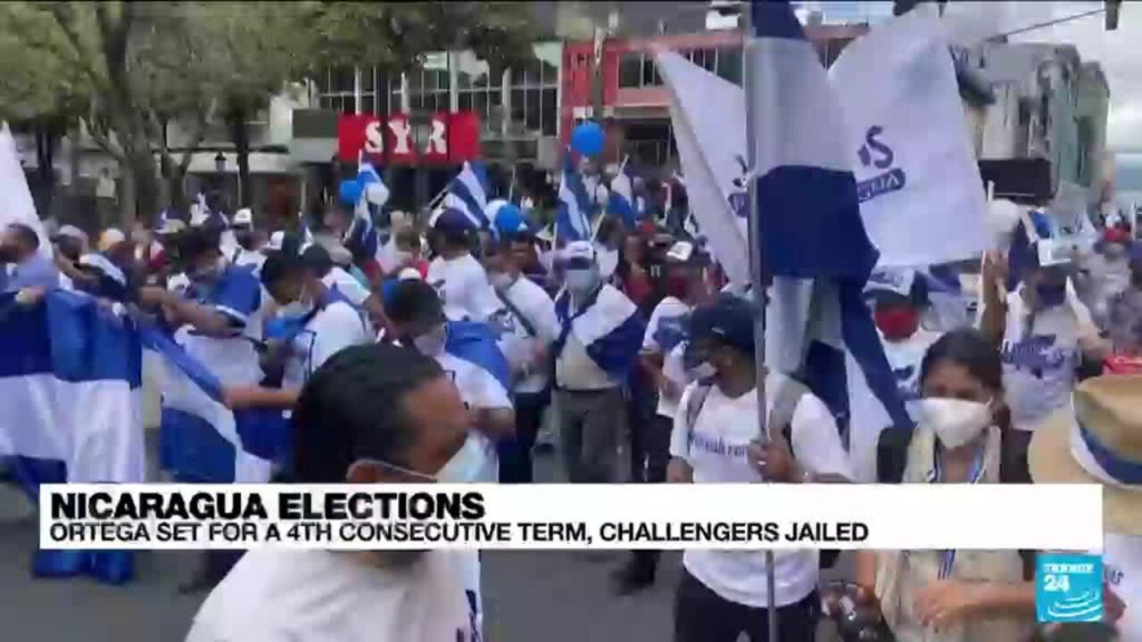 Nicaragua votes, with a jailed opposition and Ortega's re-election all ...