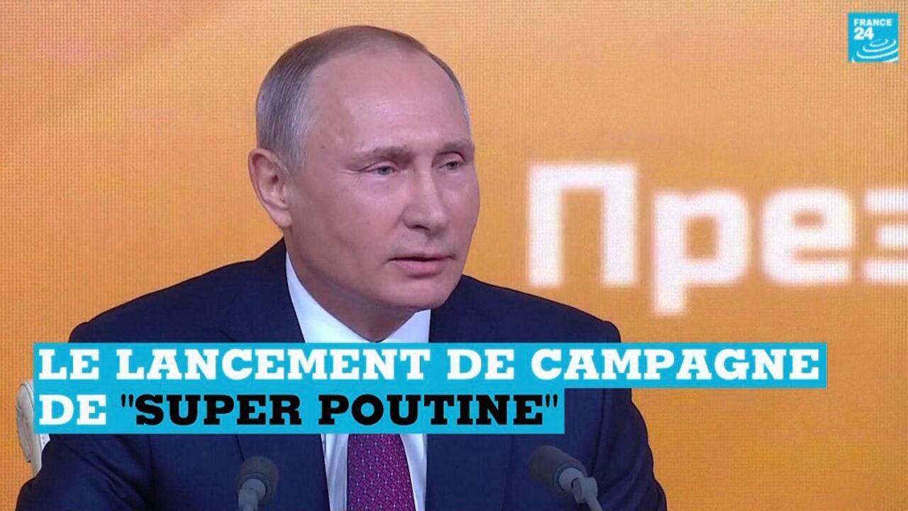 Le lancement de campagne de "Super Poutine" - France 24