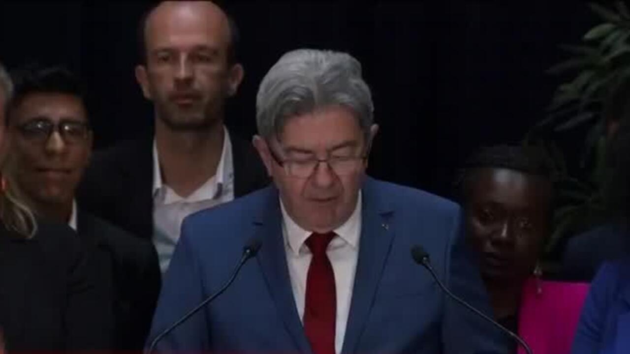 France Unbowed's Jean-Luc Mélenchon: PM Attal should step down - France 24