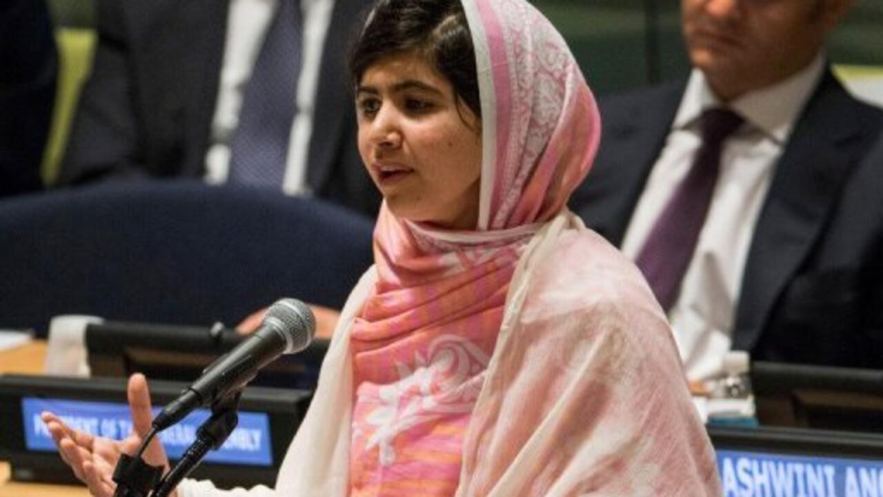 'They thought the bullet would silence us, but they failed,' Malala ...