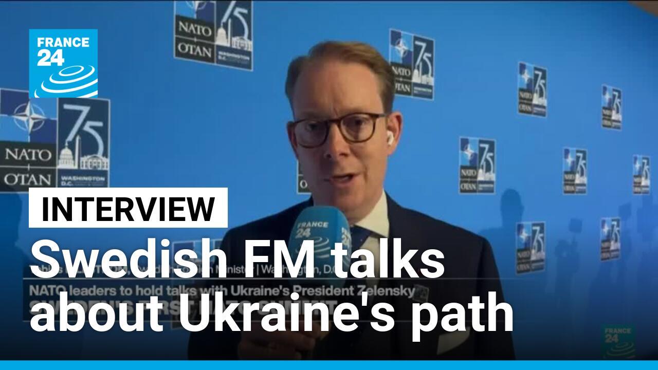 'Sweden joined NATO because of Russia's illegal invasion of Ukraine ...