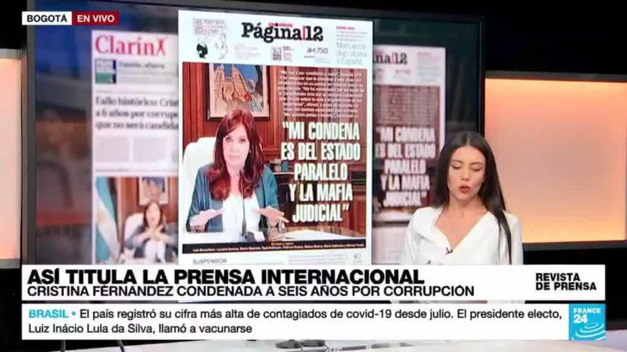 "Mi condena es del Estado paralelo y la mafia judicial": CFK en la ...