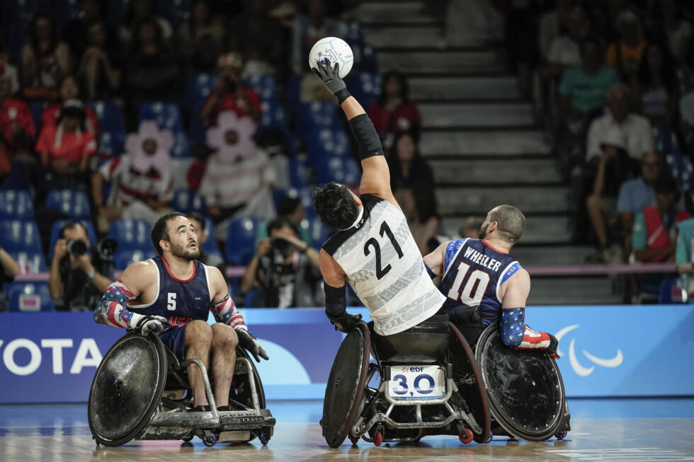 Japan overpowers US in rough-and-tumble wheelchair rugby final to win ...