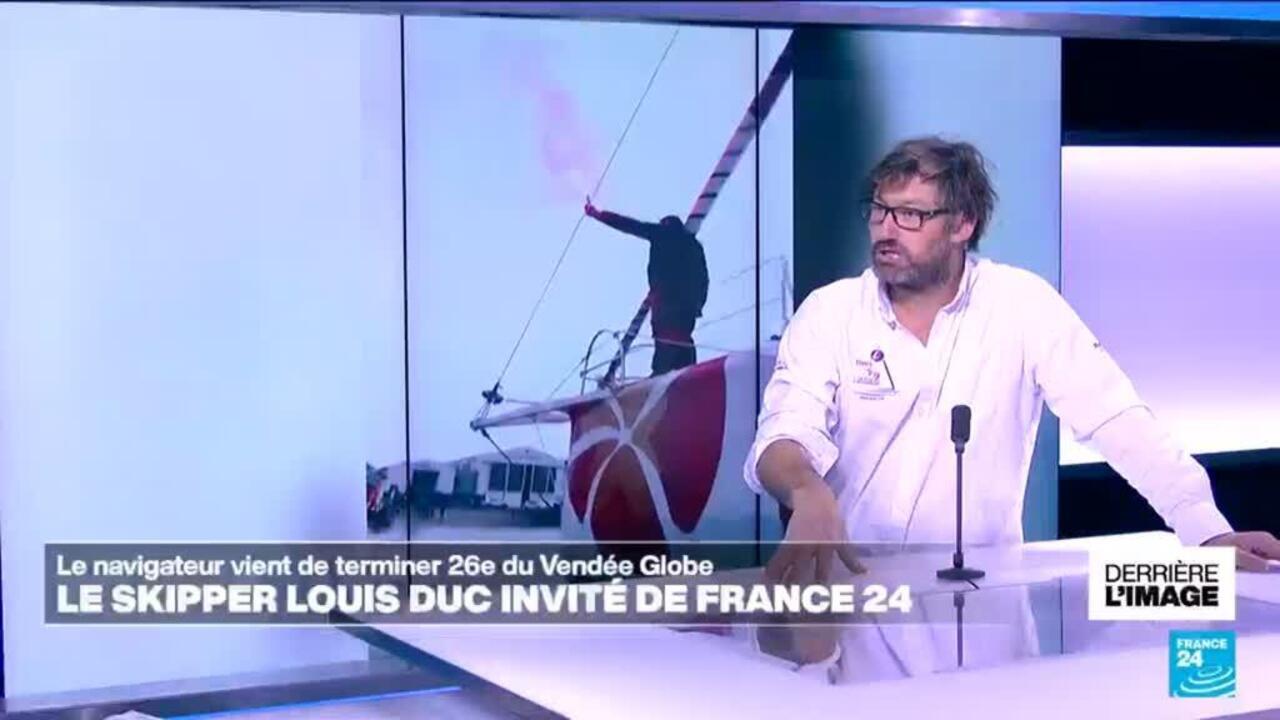 Vendée Globe : le skipper Louis Duc est l'invité de France 24 - France 24
