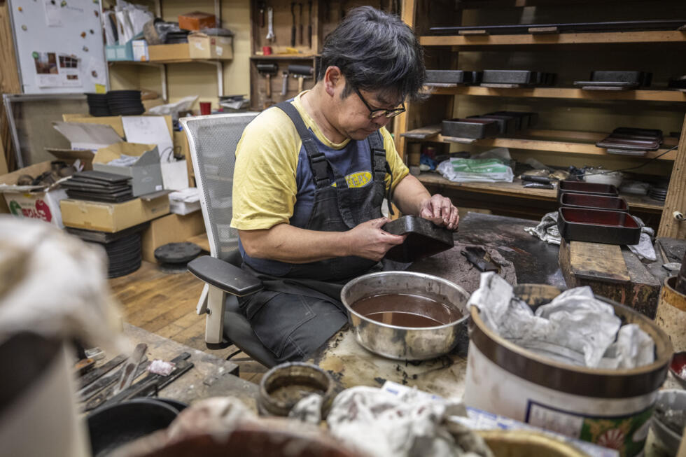 Japan's Wajima craftmakers see hope in disaster-hit region