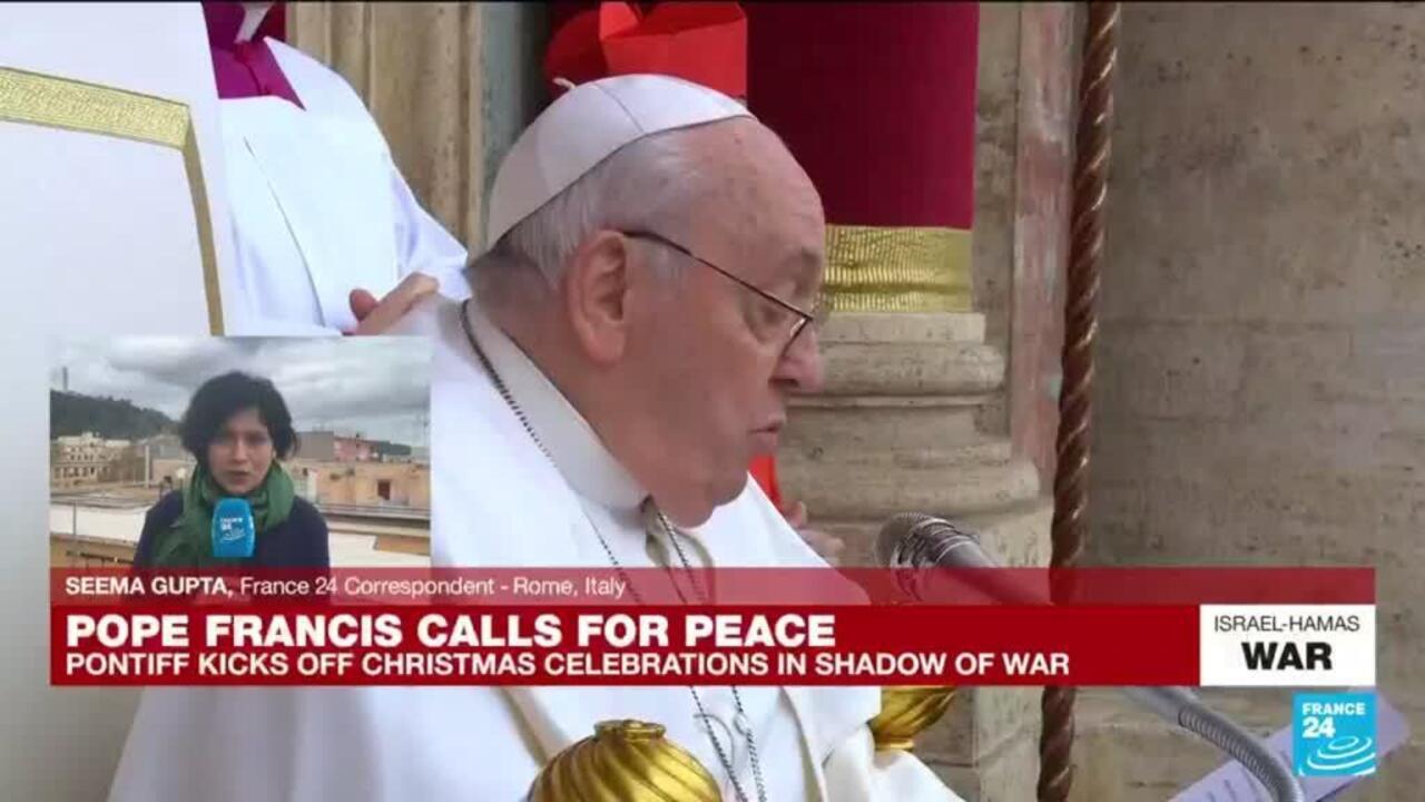 Pope deplores 'desperate humanitarian situation' in Gaza, calls for ...