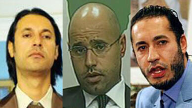 The Gaddafi family tree