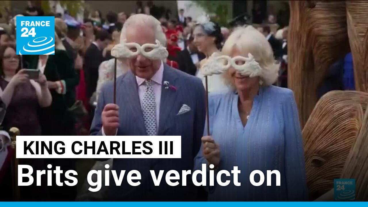 King Charles: Brits give verdict on reign so far - France 24