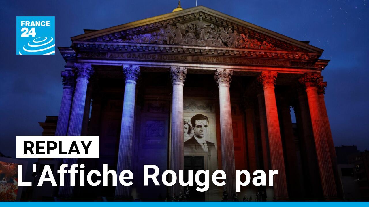 Entrée des époux Manouchian au Panthéon : "La France reconnaissante ...